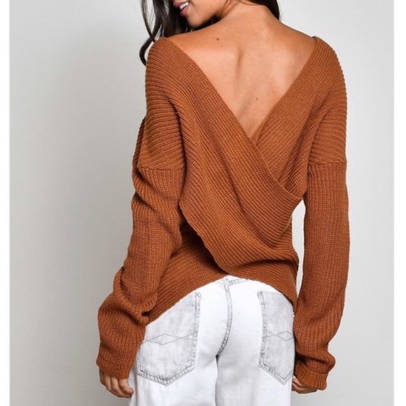 Sweaters | Reversible Rust Colored Sweater | Poshmark